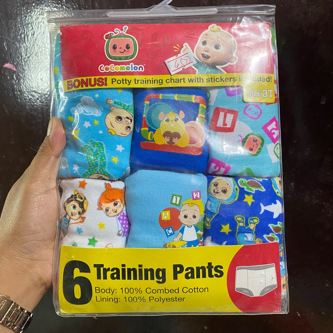 Cocomelon 6 Training Pants Size 3T, Babies & Kids, Babies & Kids ...