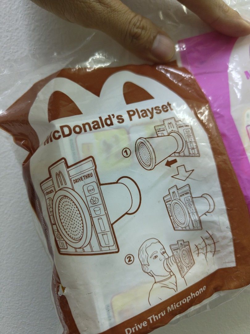 Combo Mcd McDonald's Happy Meal Toys Cash Register Drive Thru Microphone Collection Collectibles ...