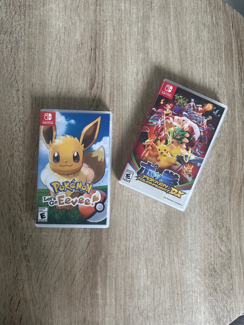 Combo Pokemon Lets go Eevee, Pokken Tournament DX, Video Gaming, Video ...
