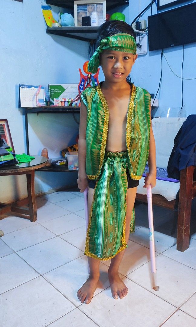 Datu/buwan ng wika costume, Babies & Kids, Babies & Kids Fashion on ...