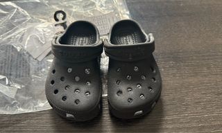 Crocs camo axle green leather kids, Babies & Kids, Babies & Kids Fashion on Carousell
