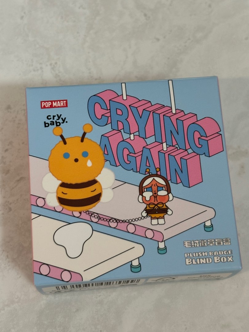 Crybaby Crying Again Plush Badge, Hobbies & Toys, Toys & Games on Carousell