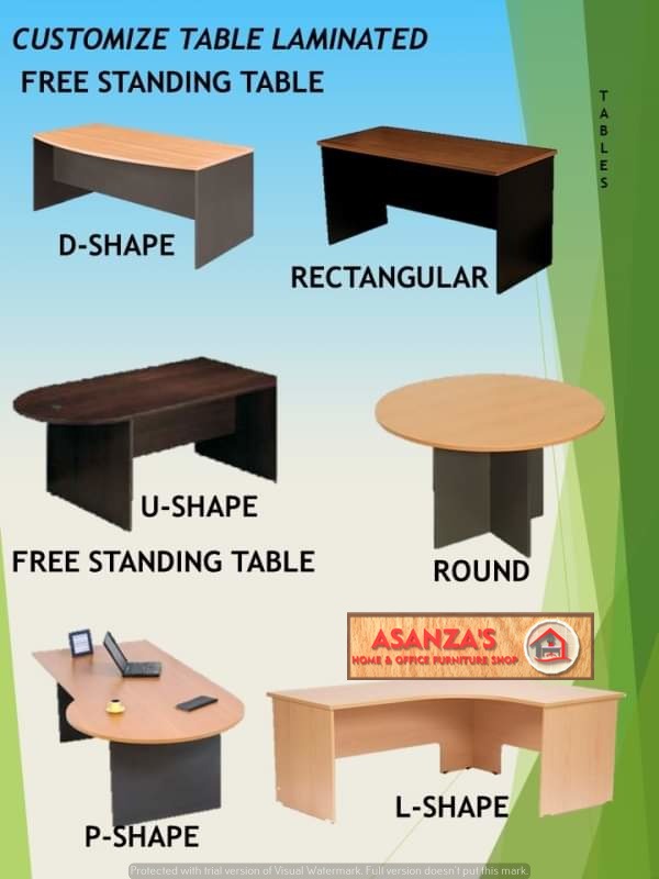 customized laminated free standing table, Furniture & Home Living ...