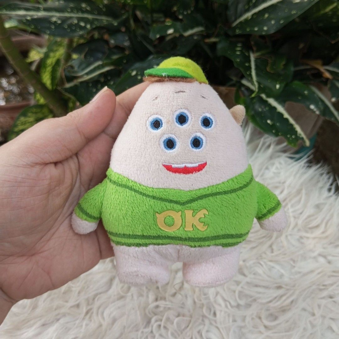 DISNEY Pixar Monsters University Scott Squibbles Mr.Squishy Plush Toy ...