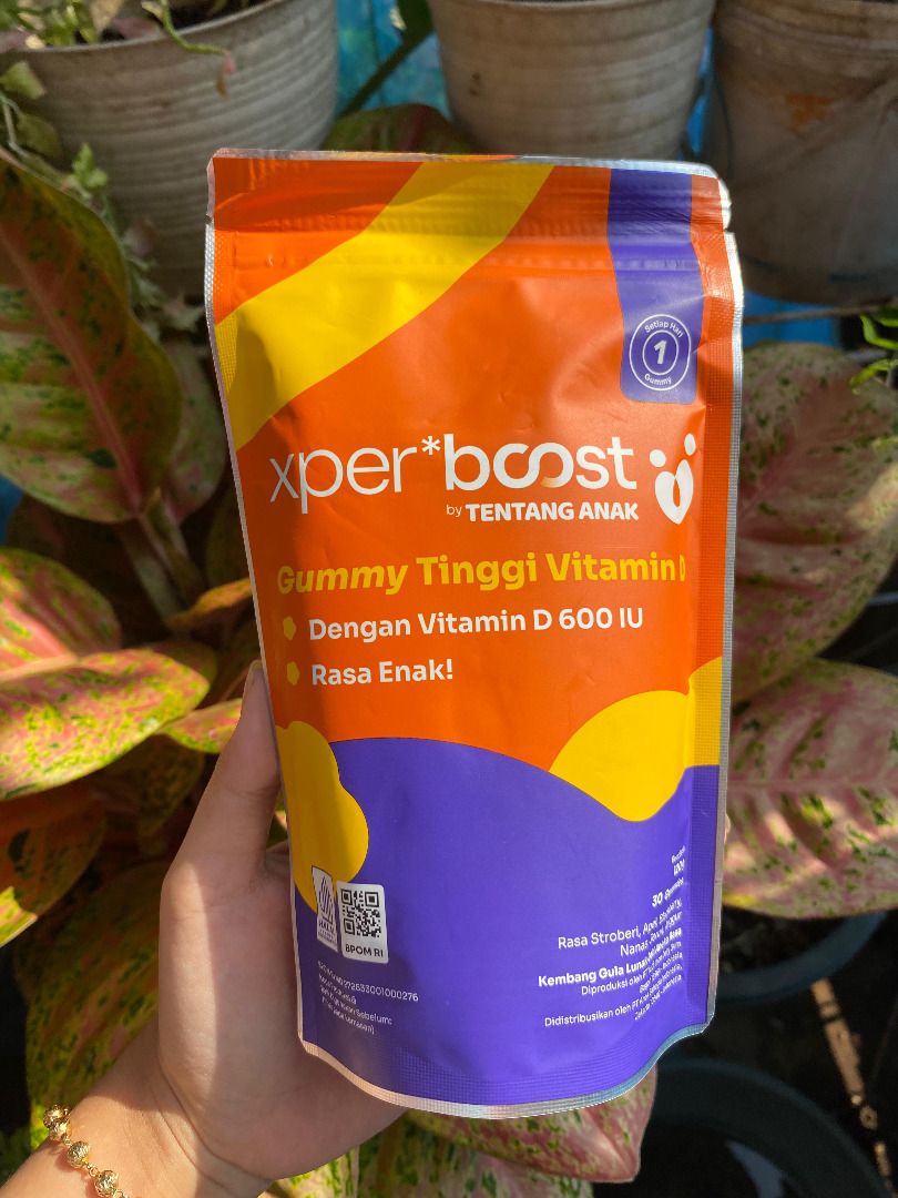 Expert Boost Gummy Vitamin D600 IU isi 30, Bayi & Anak, Perawatan ...