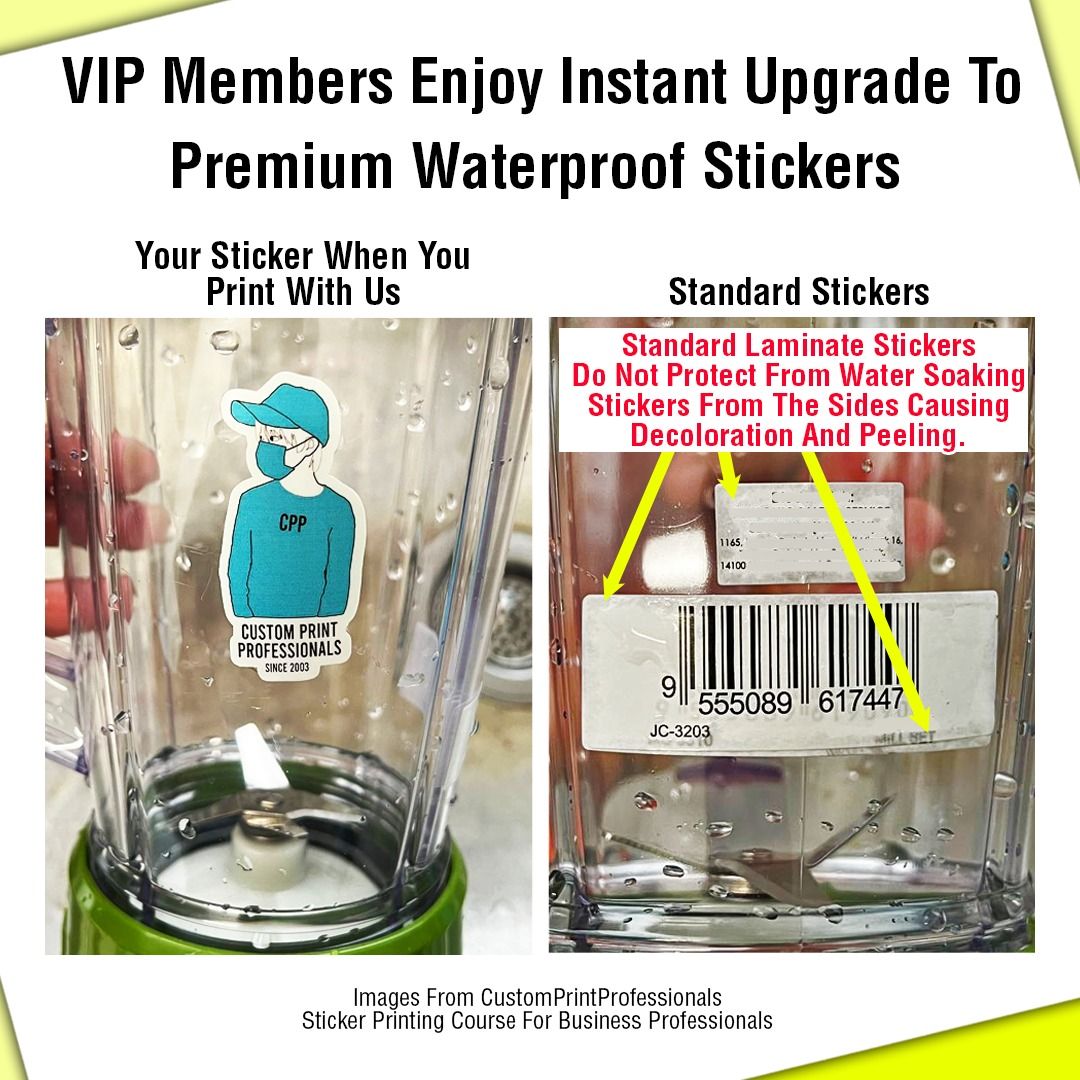 Fast Custom Sticker Printing - Waterproof Sticker Printing, Birthday ...