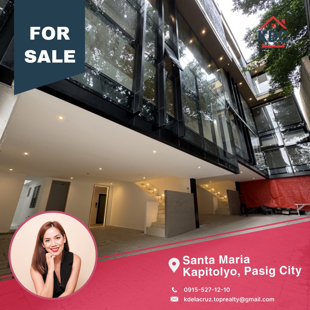 FOR SALE! Brand New Townhouse Unit in Santa Maria Kapitolyo, Pasig City ...