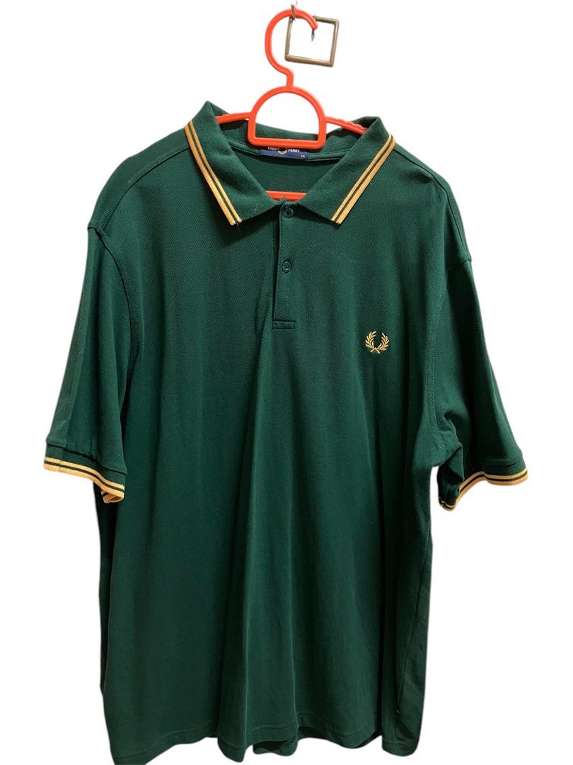 Fred perry polo shirts green pit 14, Men's Fashion, Tops & Sets ...