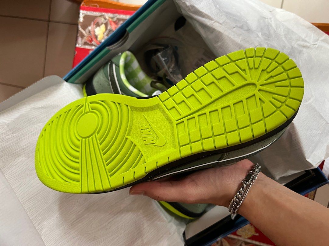 Green Lobster Concepts X Nike SB Dunk Low, Men's Fashion, Footwear ...