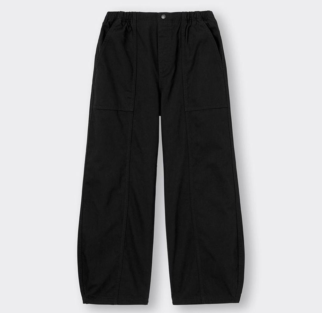 GU Japan by Uniqlo Cocoon Jogger Pull-on Pants / Jeans (BLACK ONLY ...