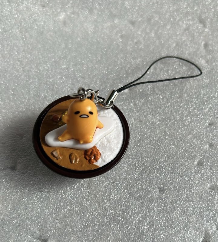 Gudetama keychain, Hobbies & Toys, Toys & Games on Carousell