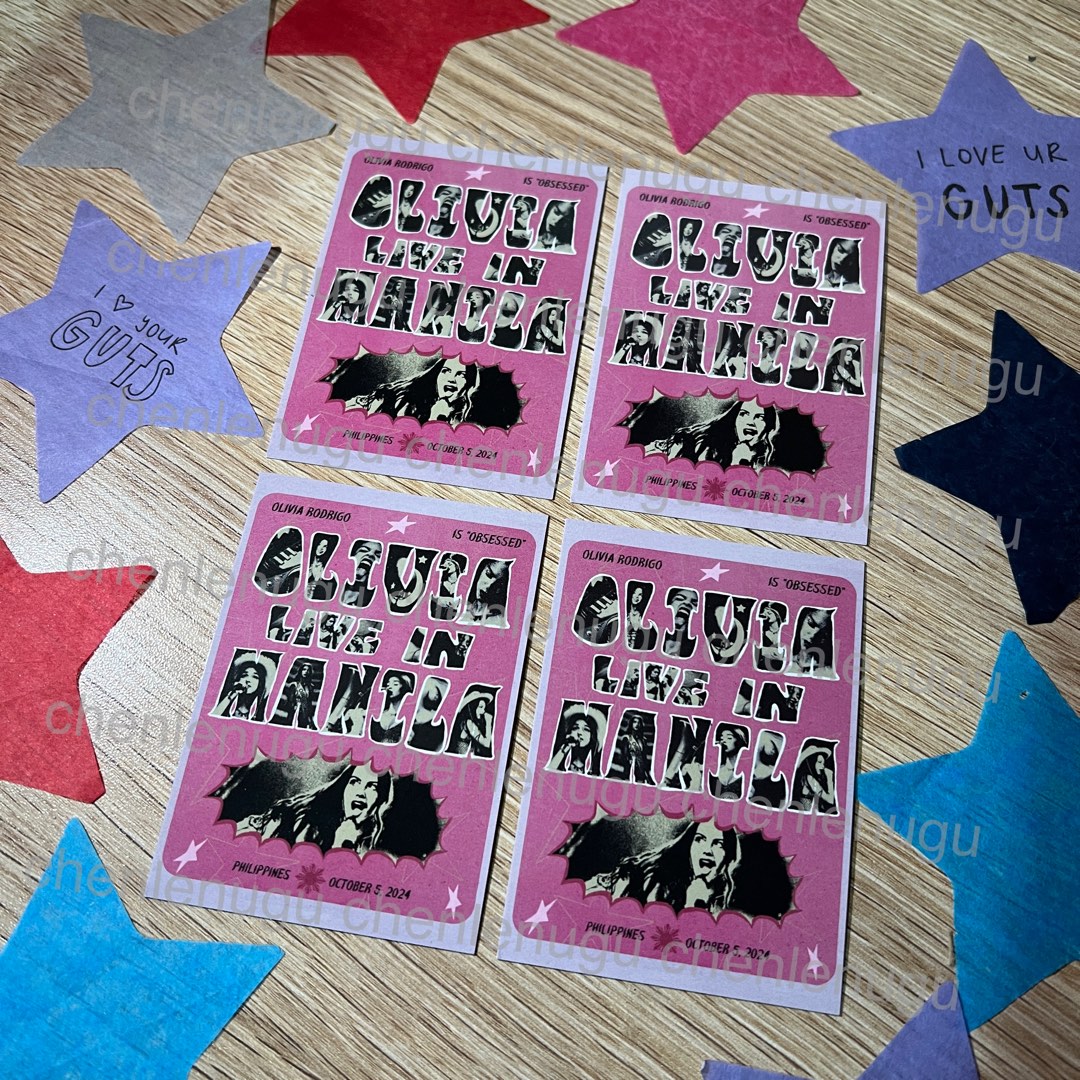 guts tour in manila trading card, Hobbies & Toys, Memorabilia ...