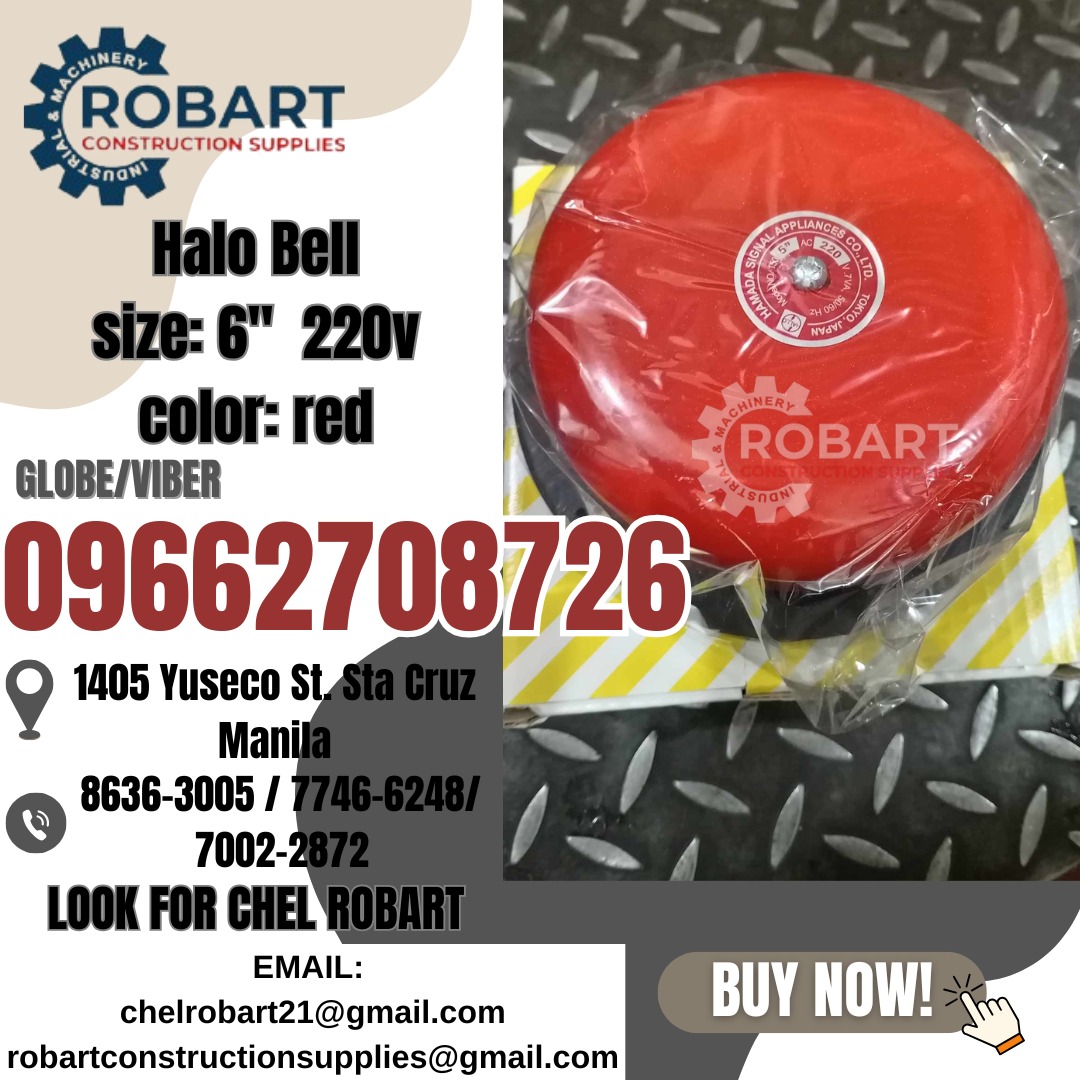 HALO BELL, Commercial & Industrial, Construction & Building Materials ...