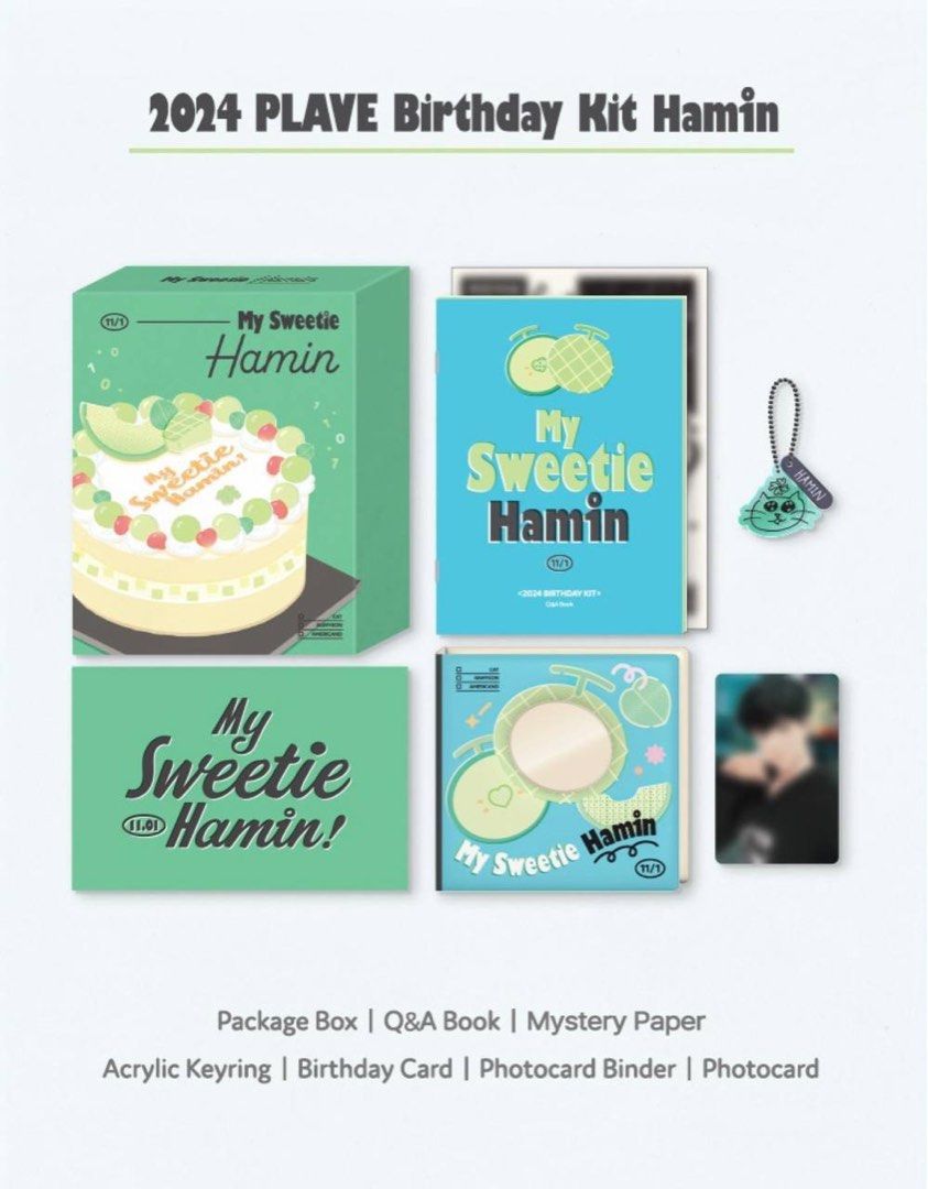 HAMIN PLAVE OFFICIAL BIRTHDAY KIT, Hobbies & Toys, Collectibles & Memorabilia, K-Wave on Carousell