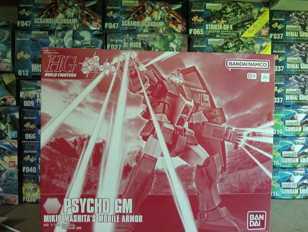 HG HGBF PYSCHO GM GUNDAM, Hobbies & Toys, Toys & Games on Carousell