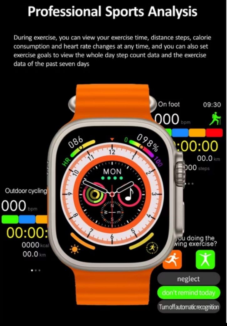 HK8 Pro Max Gen 2 AMOLED Display Smartwatch, Mobile Phones & Gadgets ...