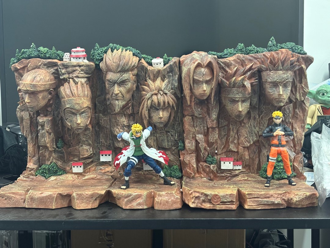 Hokage wall diorama naruto, Hobbies & Toys, Toys & Games on Carousell