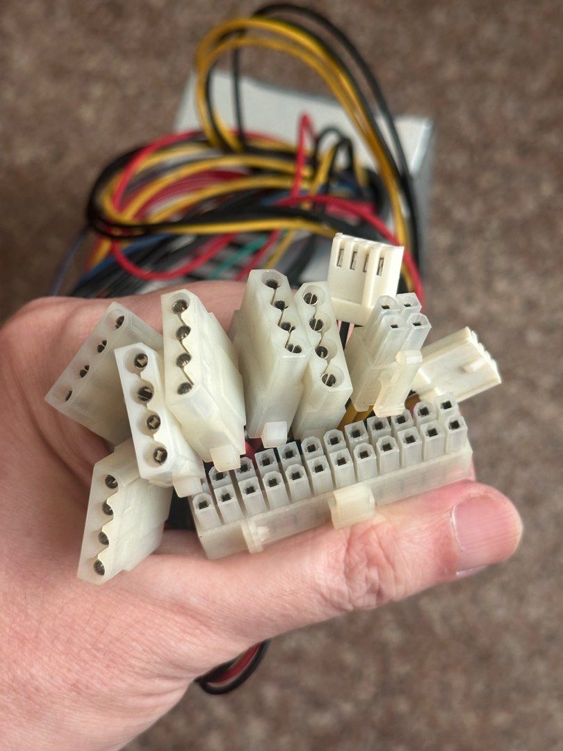 iCute 450W Power Supply Unit PSU ATX-450/P4 i-Cute with passthrough ...