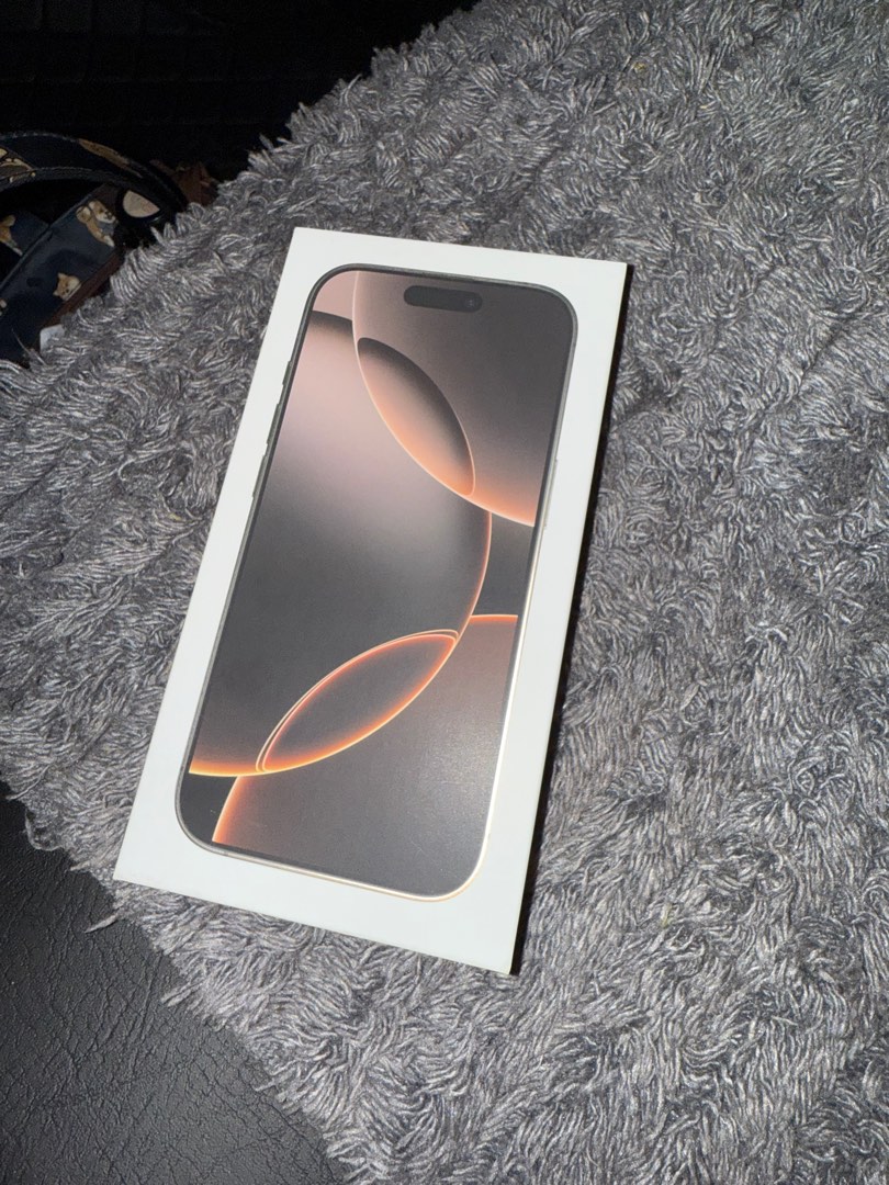 Iphone 16 pro dessert titanium 256gb, Mobile Phones & Gadgets, Mobile ...