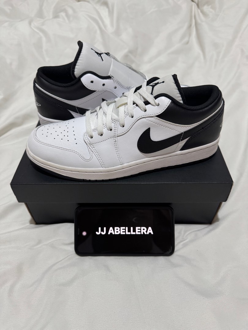 Jordan 1 Low 'Reverse Panda', Men's Fashion, Footwear, Casual Shoes on ...
