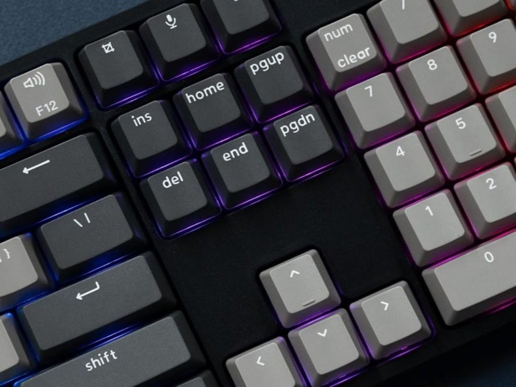 Keychron Full Layout Keycap Set (104 keys) ISO Cherry Profile Dye-Sub ...