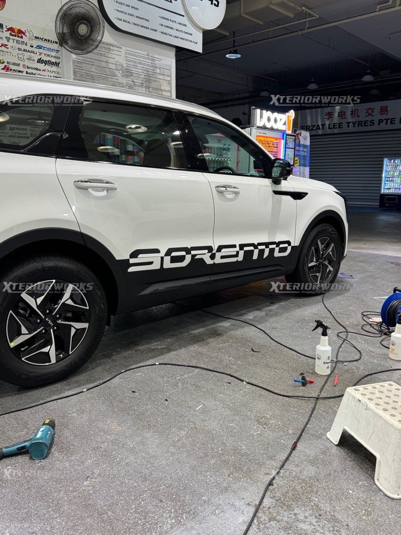 Kia Sorento side strip design, Car Accessories, Accessories on Carousell