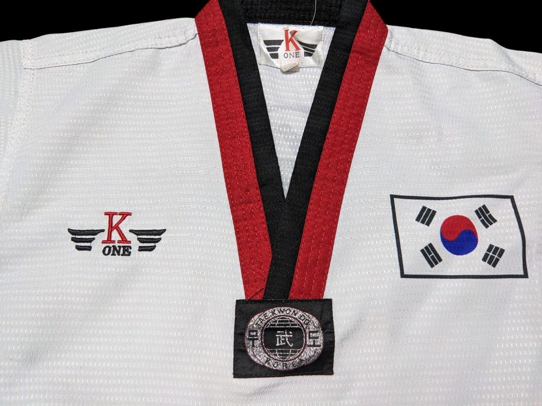 Korea Taekwondo Uniform Dobok Baju, Babies & Kids, Babies & Kids ...