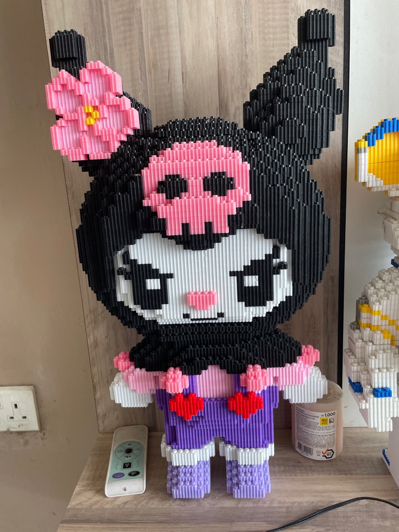 Kuromi brick ( fully assembled), Hobbies & Toys, Toys & Games on Carousell