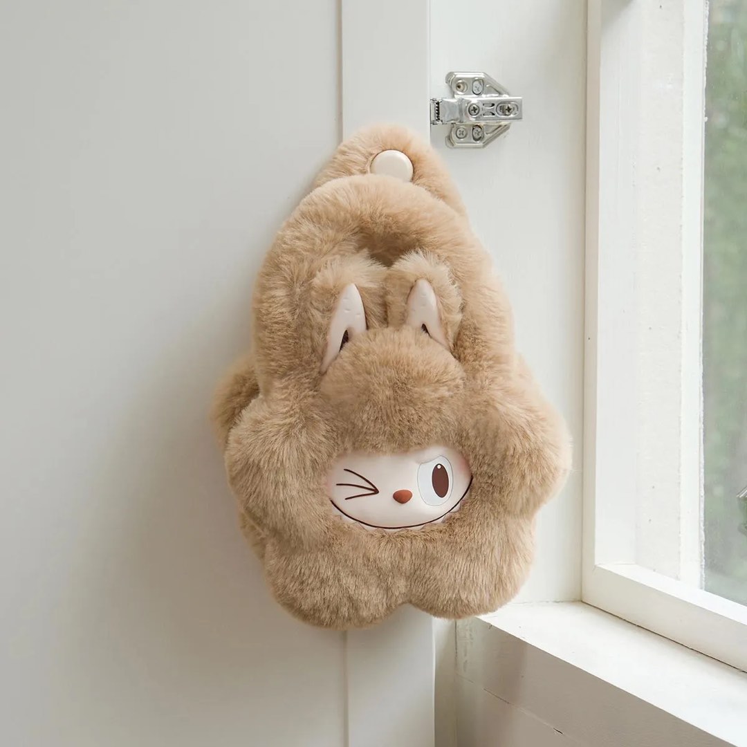 Labubu Classic Series - Plush Flower Bag (Brown), Hobbies & Toys, Toys ...