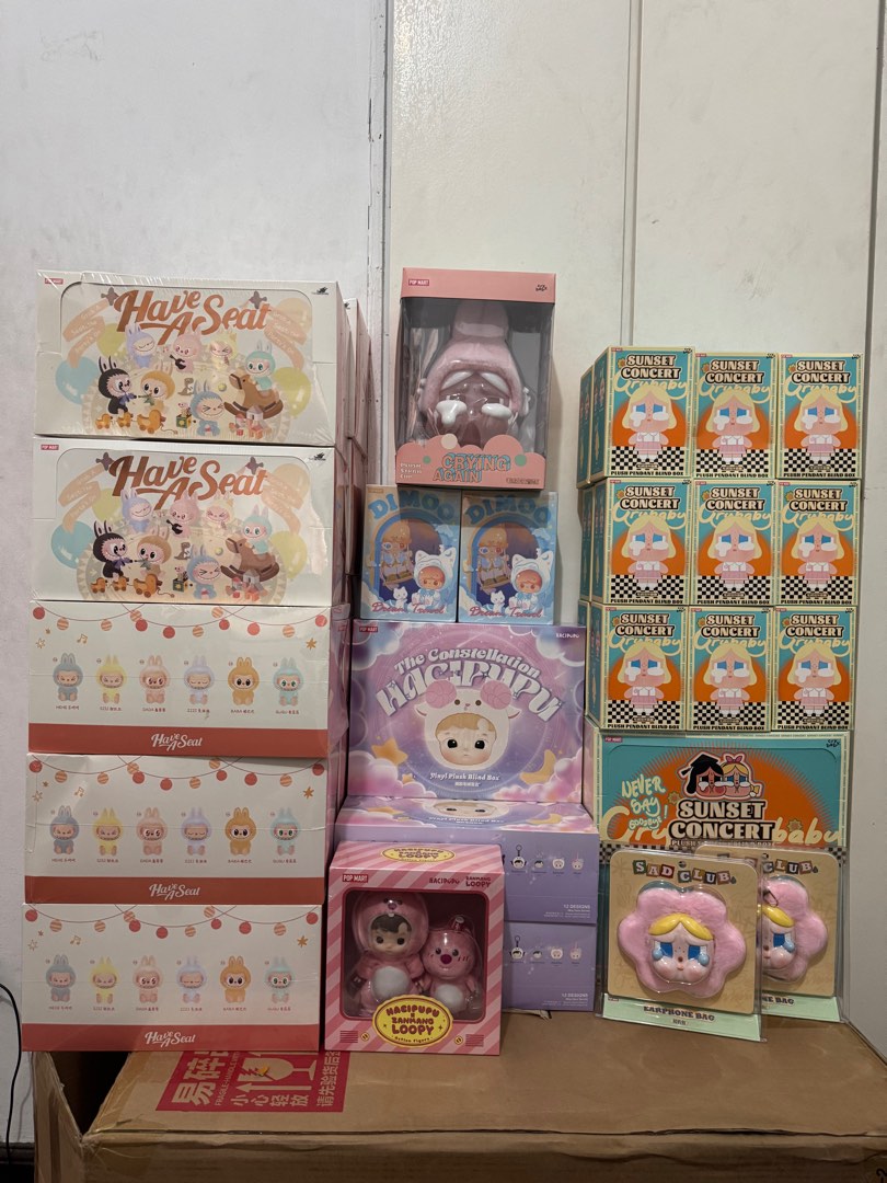 LABUBU CRY BABY HACIPUPU DIMOO, Hobbies & Toys, Toys & Games on Carousell