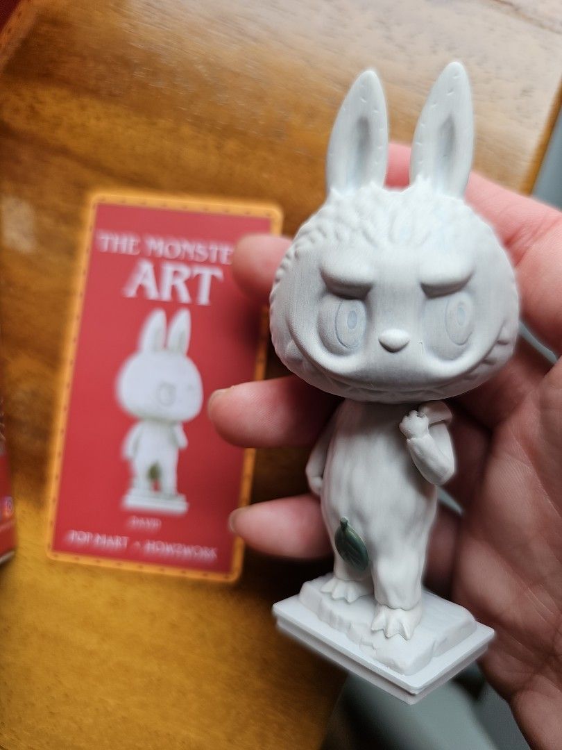 Labubu Paris Lourve art museum figurine, Hobbies & Toys, Toys & Games ...