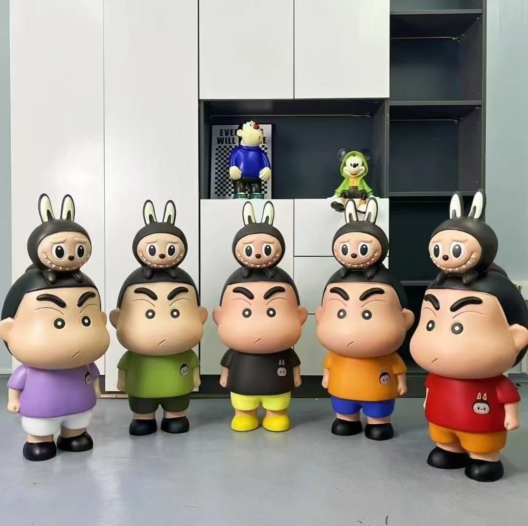 LABUBU SHIN CHAN 80cm, Hobbies & Toys, Toys & Games on Carousell
