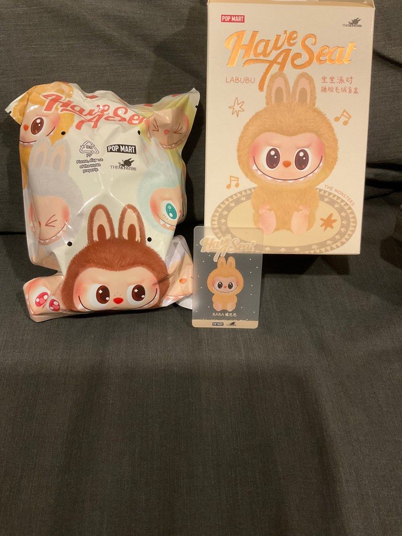 Labubu V2 Baba - Sealed, Hobbies & Toys, Toys & Games on Carousell