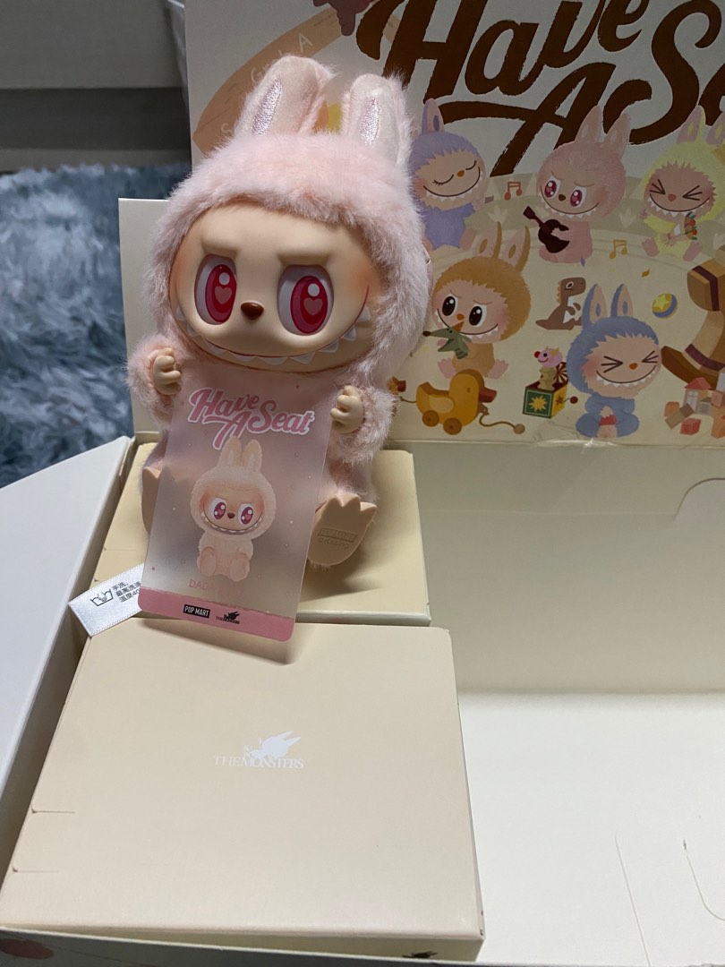 Labubu V2 (Dada & Hehe), Hobbies & Toys, Toys & Games on Carousell