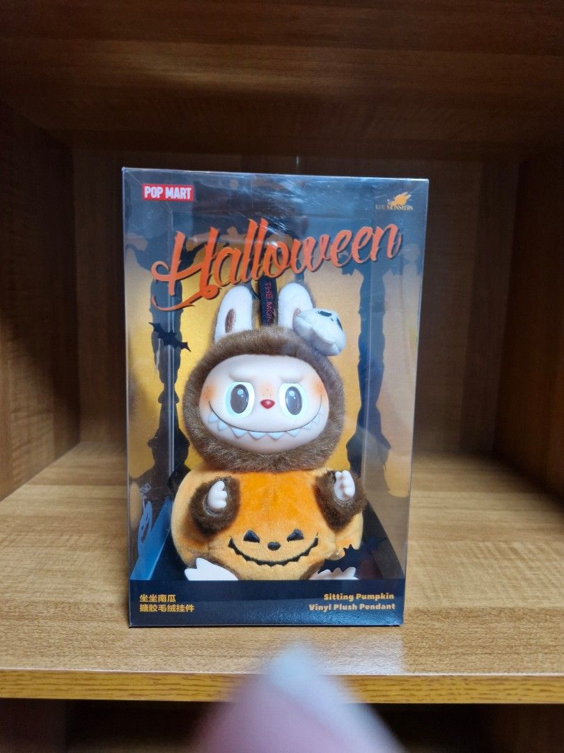 Labubu V1/V2 wings of fortune Halloween Fall in Wild, Hobbies & Toys ...