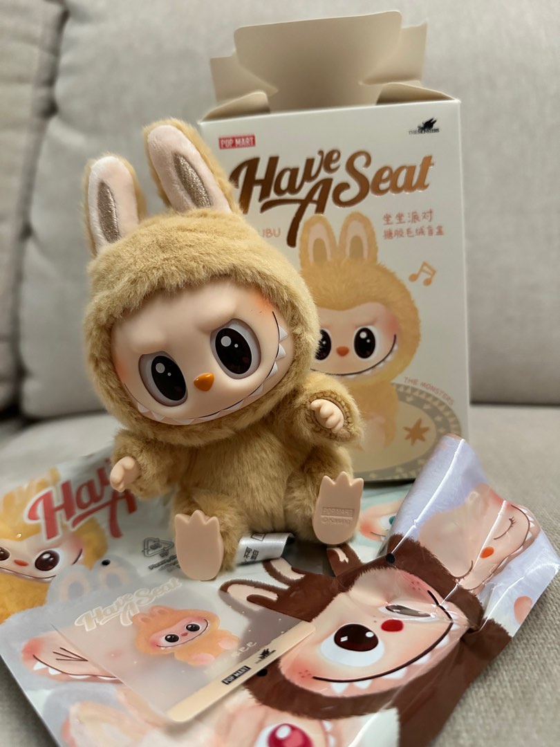 Labubu V2 Have a seat (Baba), Hobbies & Toys, Memorabilia ...