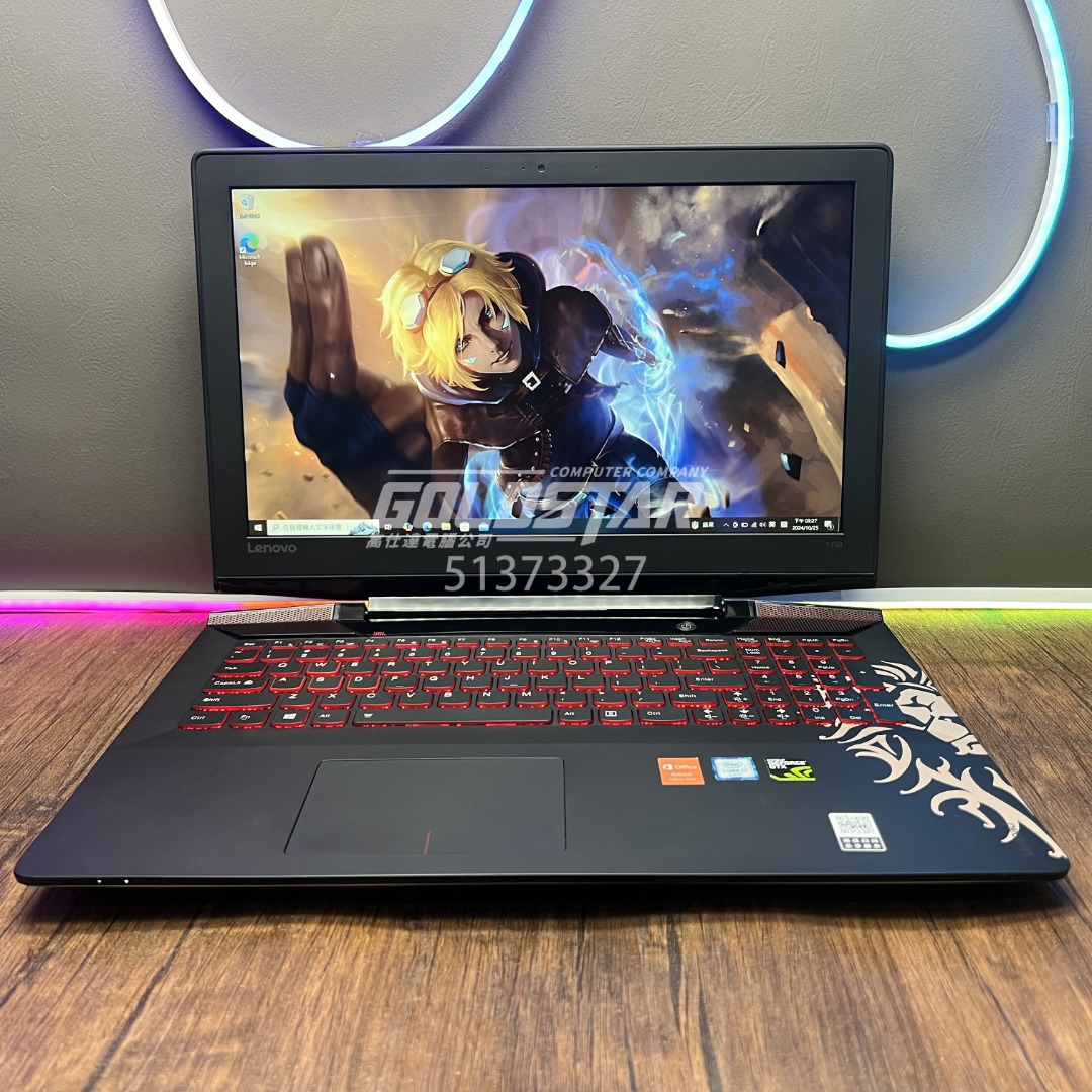 新淨Lenovo Y700-15ISK 15吋Mon/i7-6代/RAM 16G/256G M2 SSD/1TB HDD/GTX960M 4G/全新電池100%/Laptop/三個月保養 ...