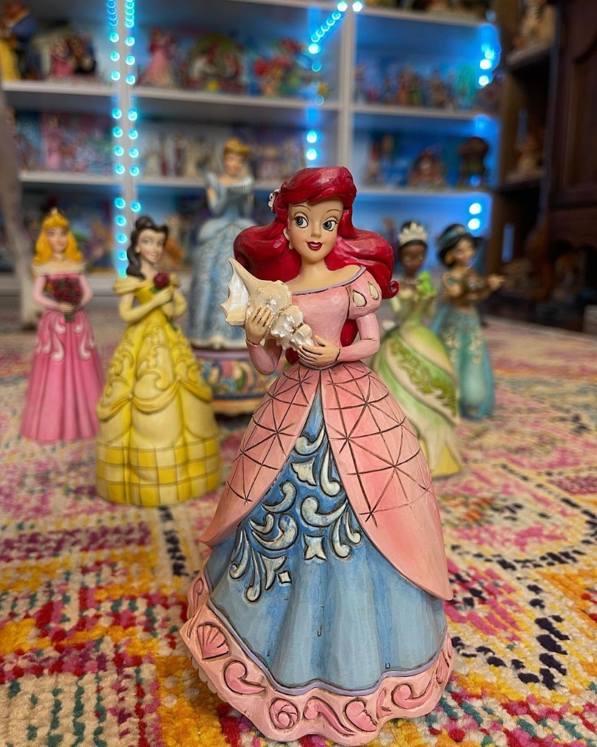 Little Mermaid Ariel and Tiana Disney Princess limited edition Enesco ...