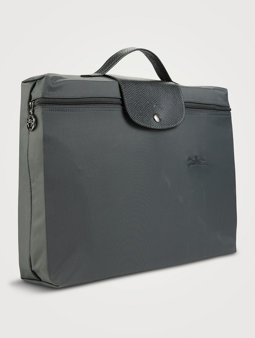 Longchamp Briefcase in Grey Color, Women's Fashion, Bags & Wallets ...