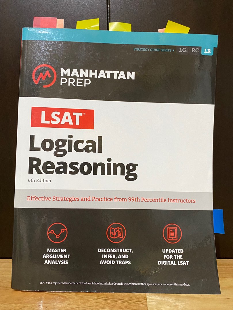 LSAT Logical Reasoning, Hobbies & Toys, Books & Magazines, Textbooks on ...