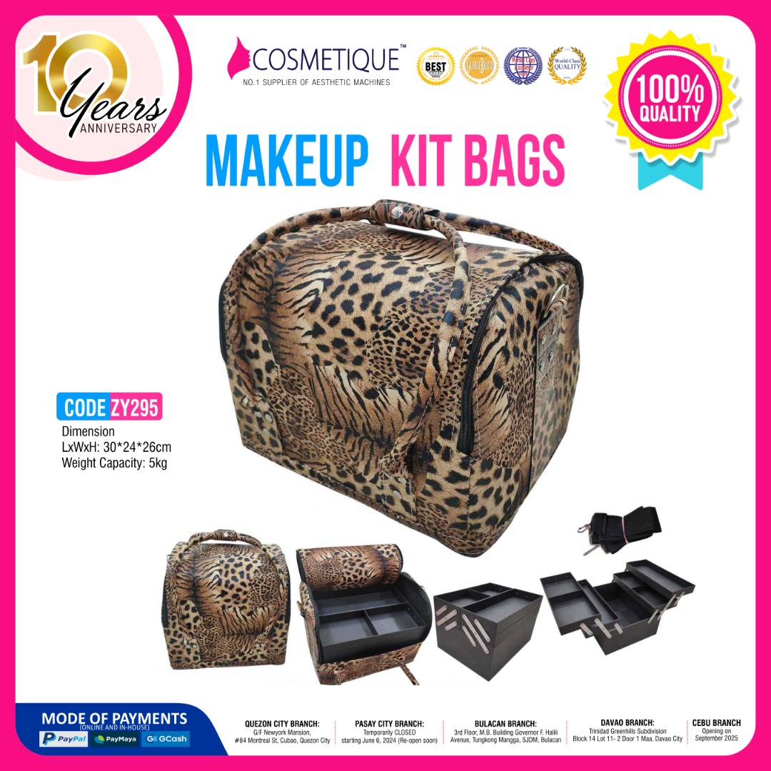 Make Up Kit bag ZY295, Beauty & Personal Care, Face, Makeup on Carousell