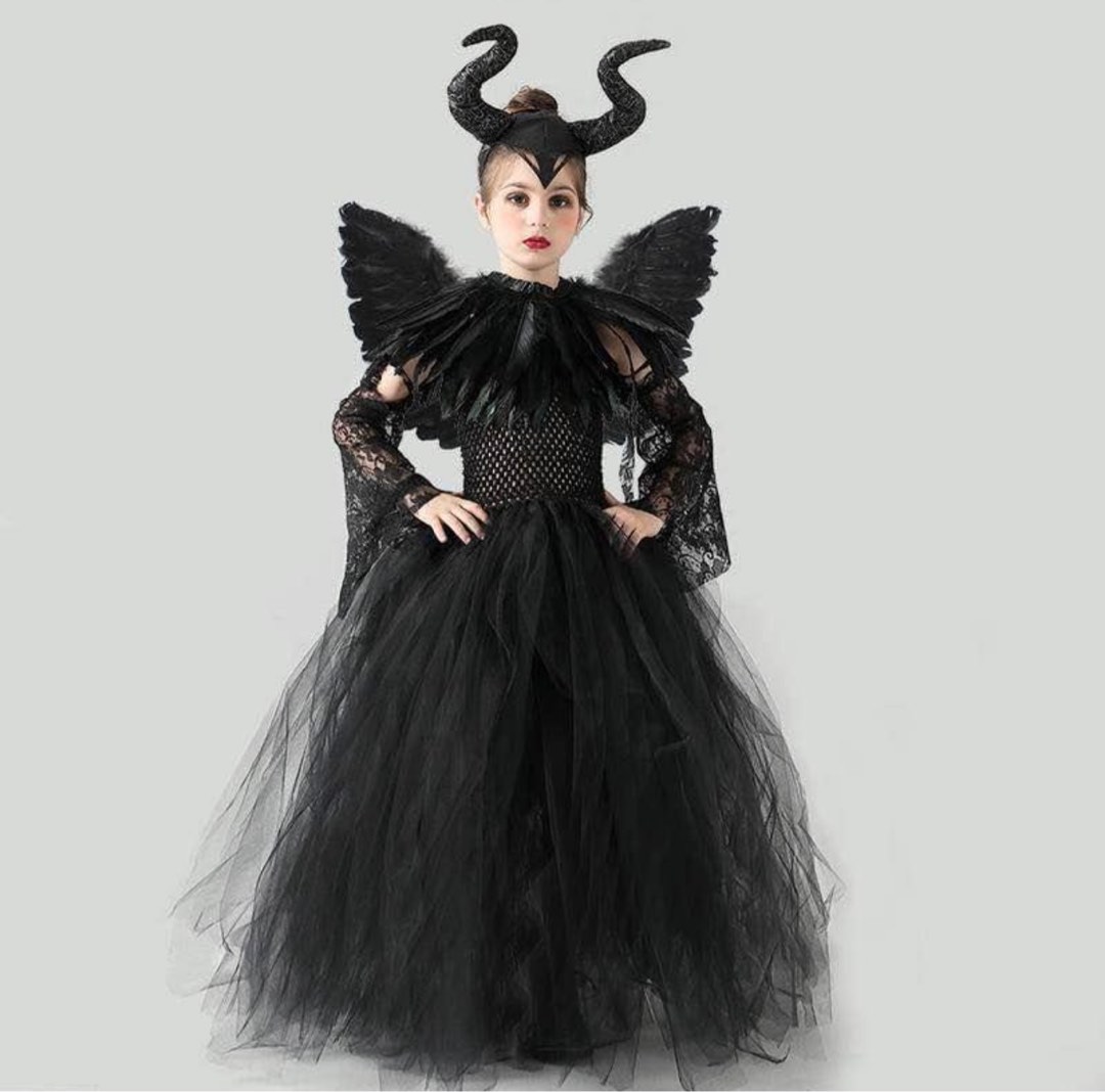 Maleficent Costume Baby, Babies & Kids, Babies & Kids Fashion on Carousell