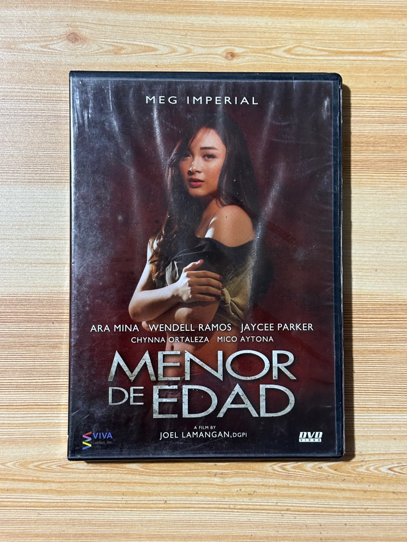 MENOR DE EDAD DVD Tagalog Movie by Joel Lamangan Meg Imperial Ara Mina Wendell Ramos, Hobbies ...