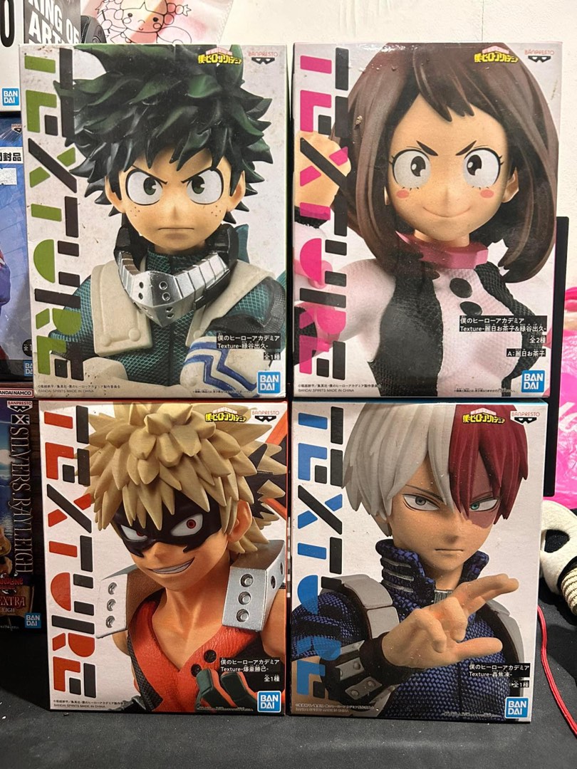 MHA Texture Set, Hobbies & Toys, Memorabilia & Collectibles, Vintage ...