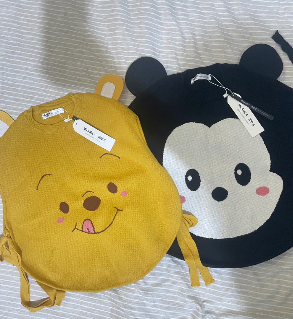 MICKEY AND POOH TOP/CLOTHING FOR KIDS, Babies & Kids, Babies & Kids ...