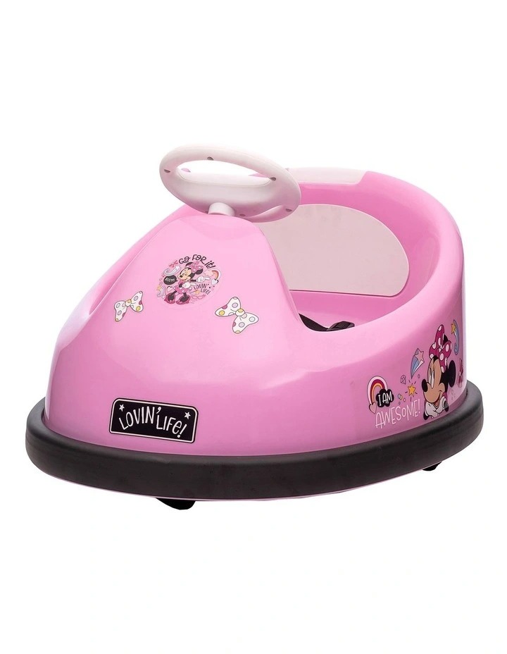 Minnie Mouse 6 Volt Bumper Car in Pink, Hobbies & Toys, Toys & Games on ...