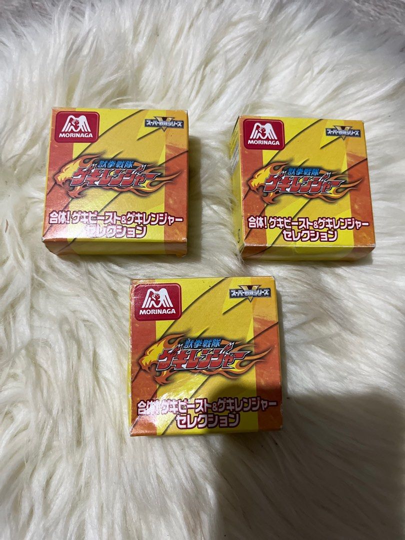 Morinaga Juken Sentai Gekiranger Combined! Geki Beast & Gekiranger ...