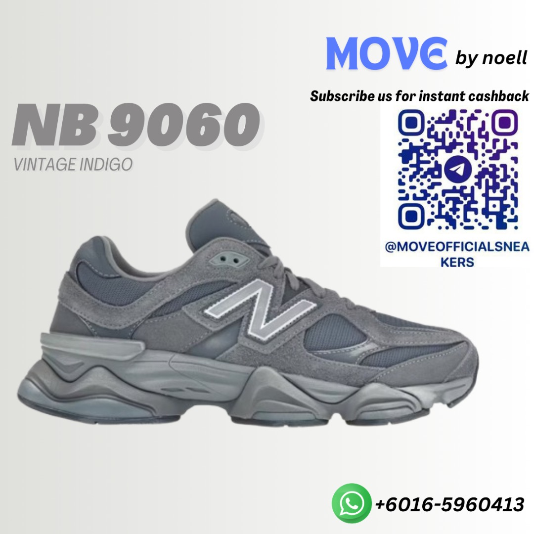 NB 9060 [ORIGINAL] AUTHENTIC NEW BALANCE 9060 NB 9060 IB VINTAGE INDIGO ...