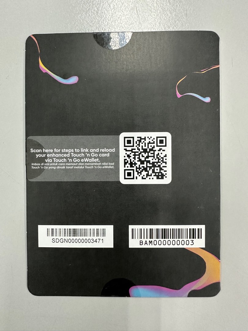 NFC TNG Card Special Edition ( BAM Izzuddin/Goh Sze Fei), Everything Else, Others on Carousell