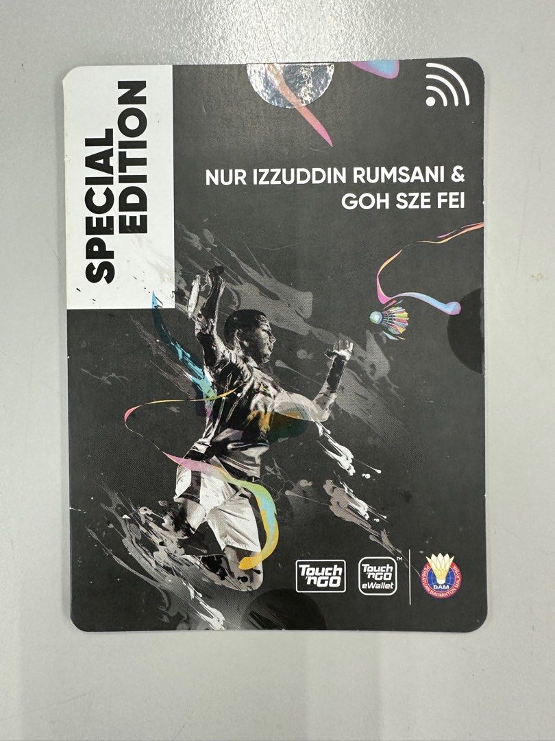 NFC TNG Card Special Edition ( BAM Izzuddin/Goh Sze Fei), Everything ...